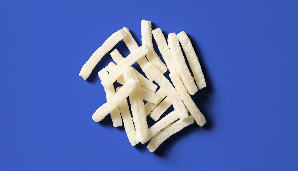 White square potato tubes - VALIN